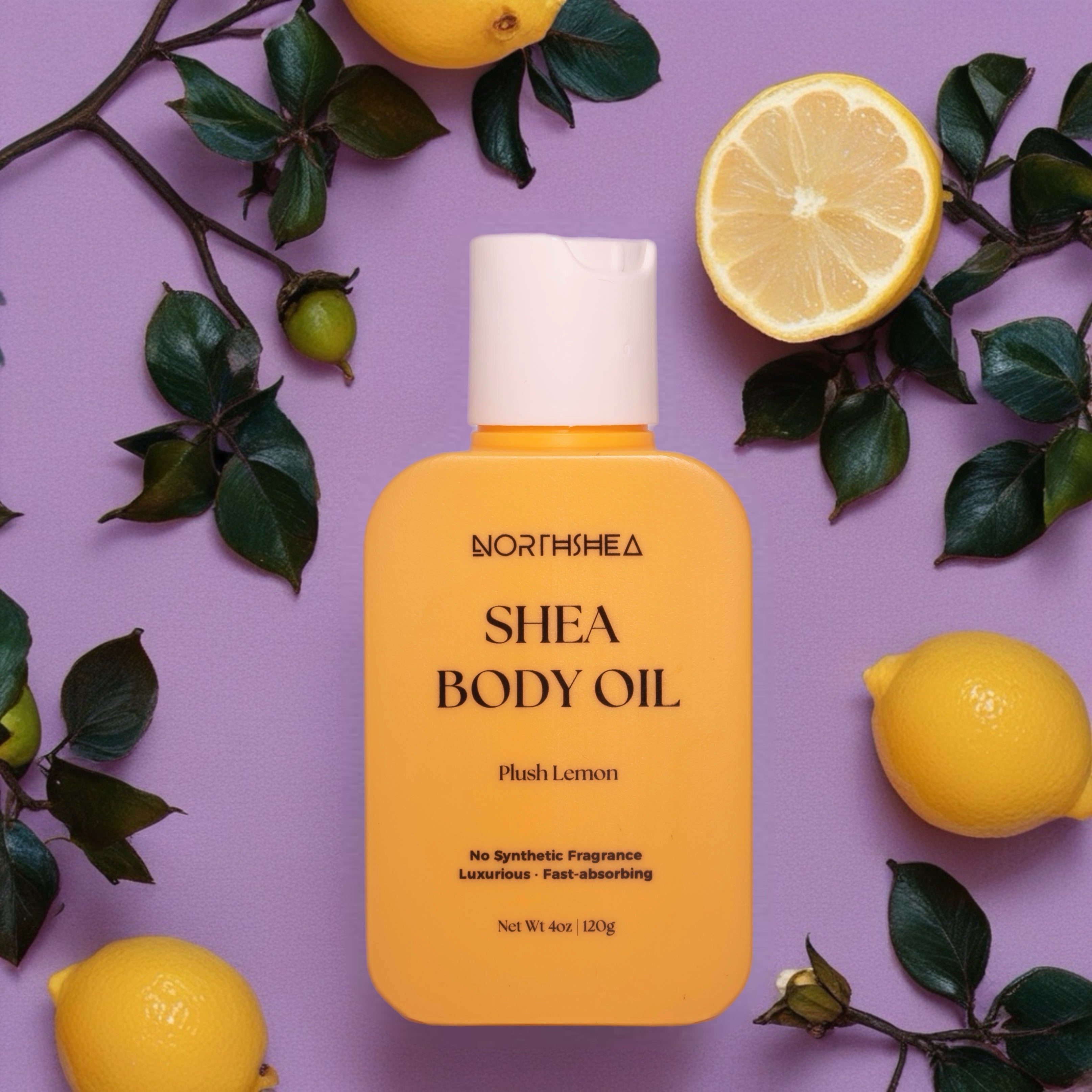 Shea Body Oil - Lemon – Northshea